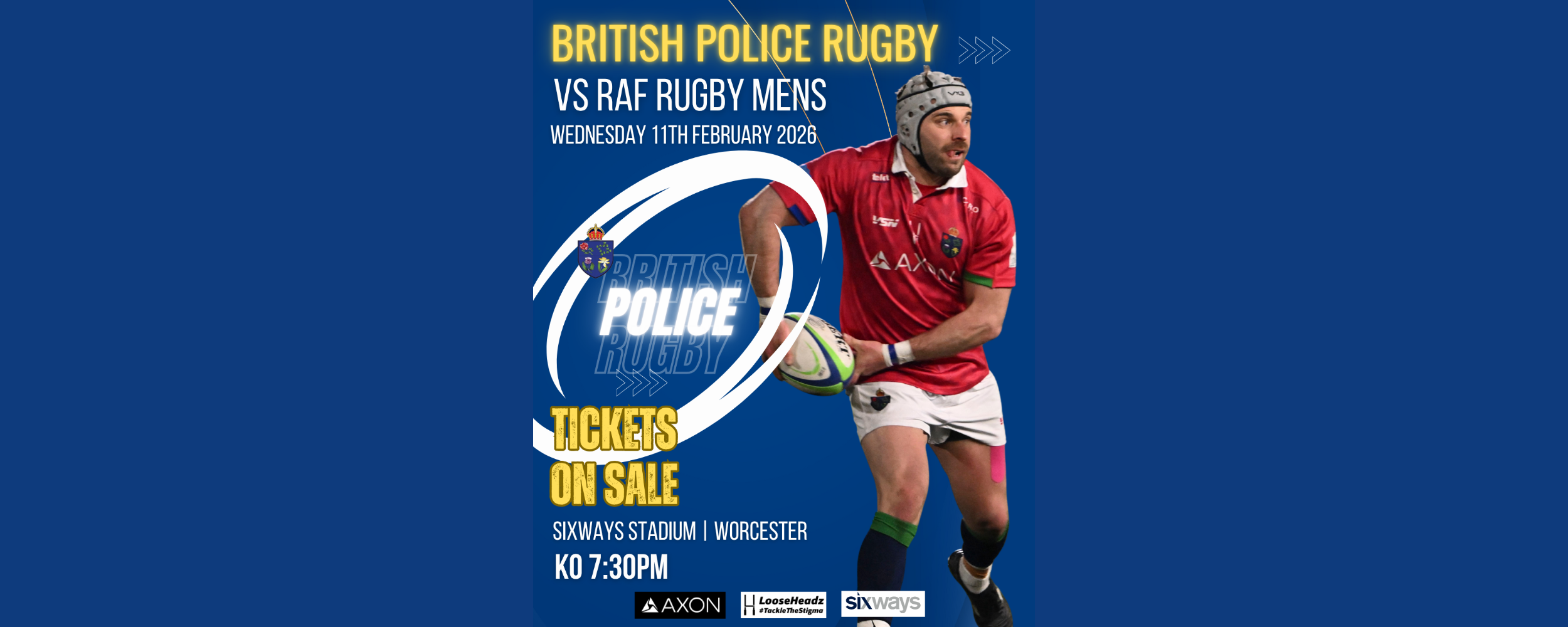Sixways Stadium | British Police vs Royal Air Force Rugby